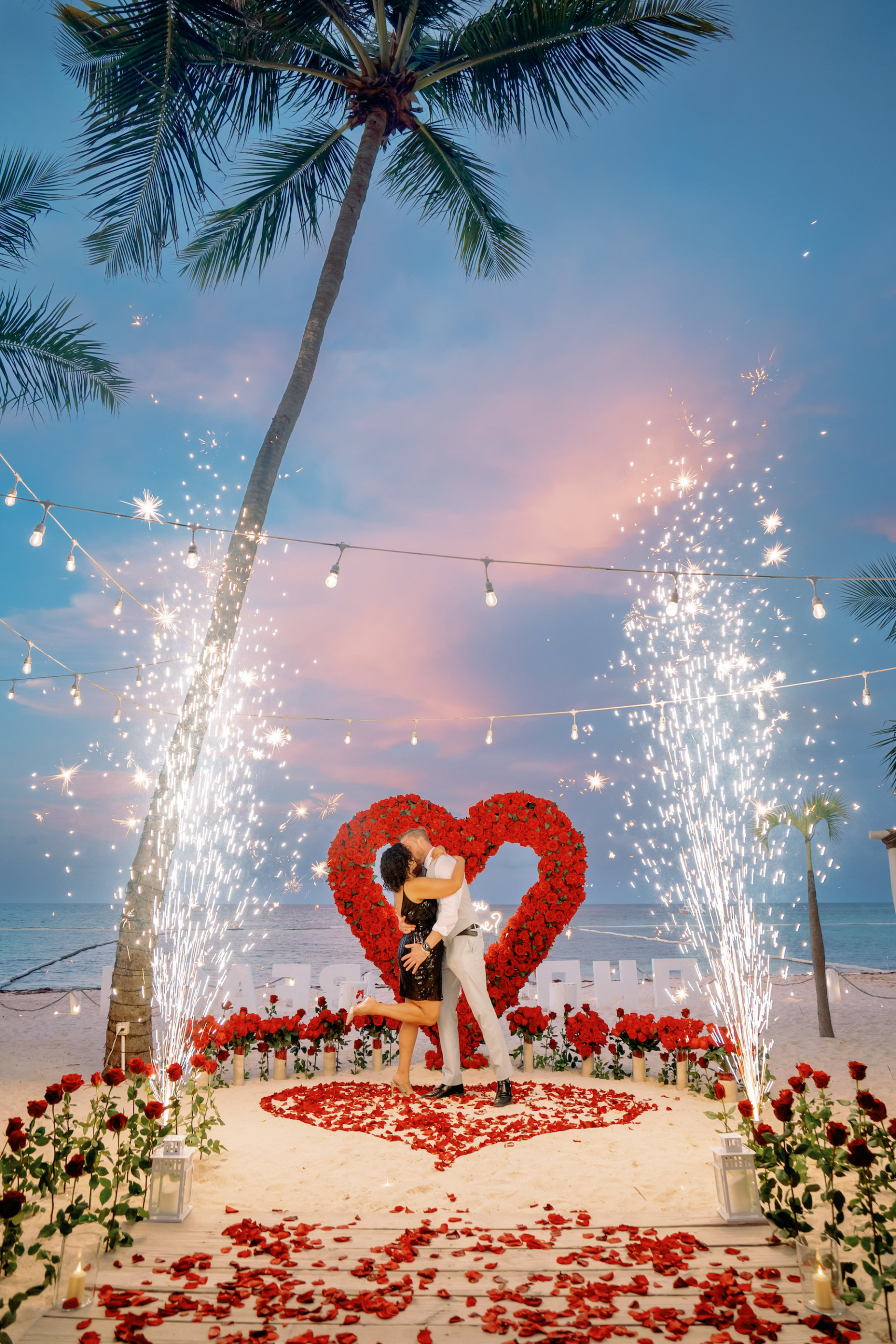 Romantic Marriage Proposal in the Dominican Republic